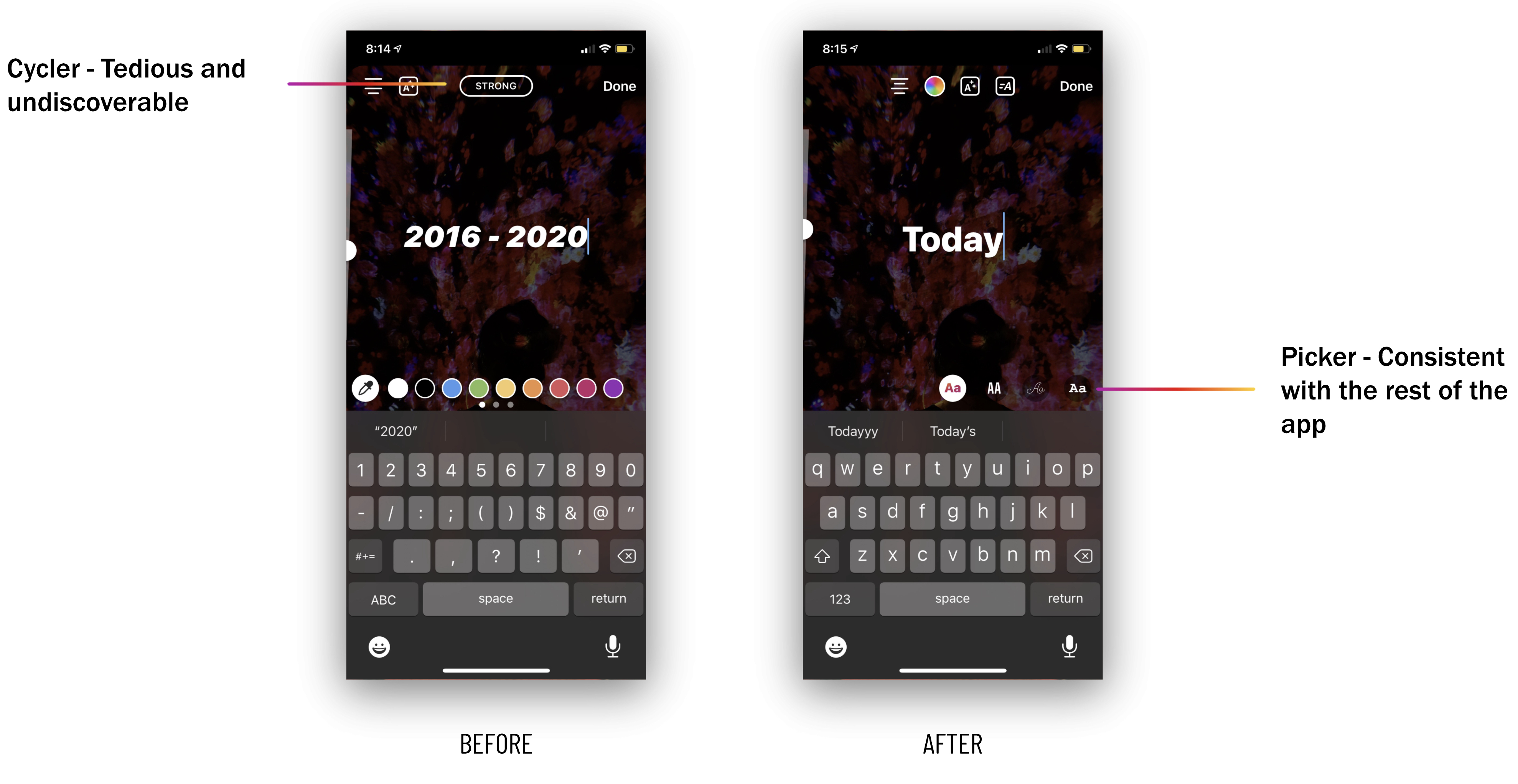 Building Text animations for Instagram Stories Building text animations ...